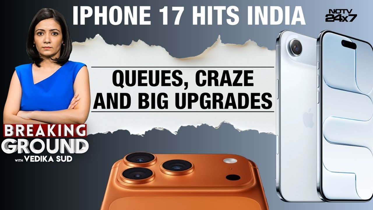 iPhone India Launch News | iPhone 17 Craze Hits India, Queues, Quarrels And A Big Upgrade! - YouTube