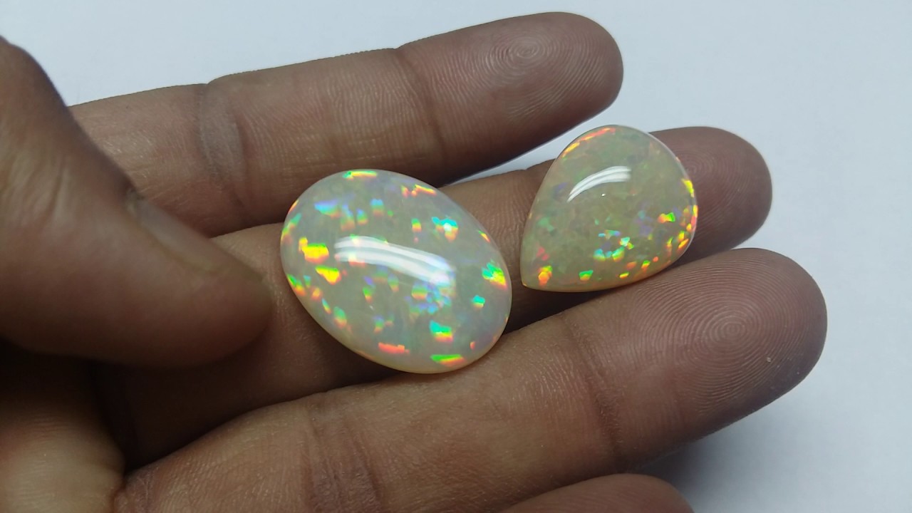 Two Unbelievable quality of opals. . - YouTube