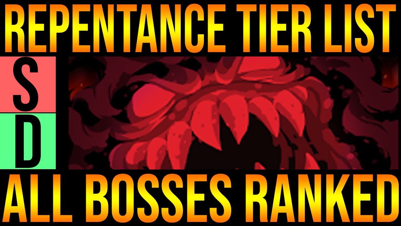REPENTANCE BOSS TIER LIST - The Binding Of Isaac: Repentance - YouTube