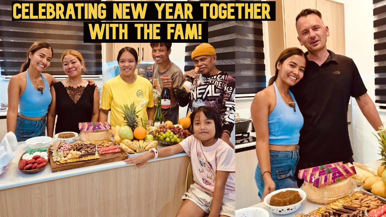 Celebrating New Year Together With The Fam - YouTube
