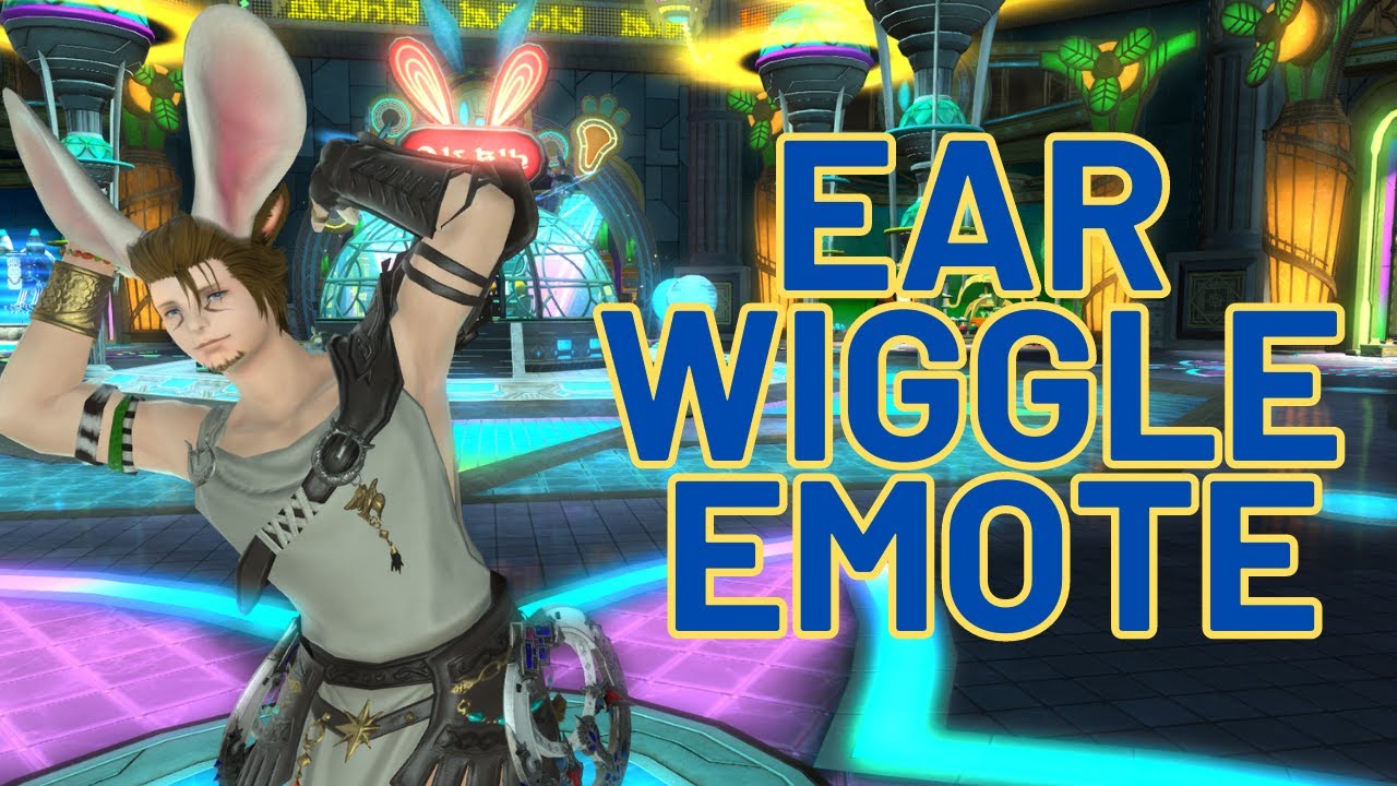 FFXIV Ear Wiggle Emote - YouTube