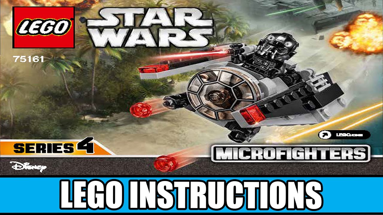 LEGO Instructions - Star Wars - 75161 - TIE Striker Microfighter ...