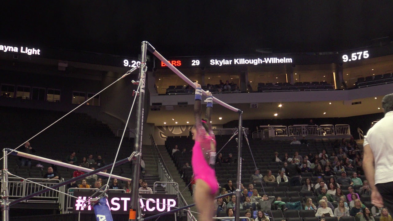 Madison Ulrich - Uneven Bars - 2020 Nastia LIukin Cup - YouTube