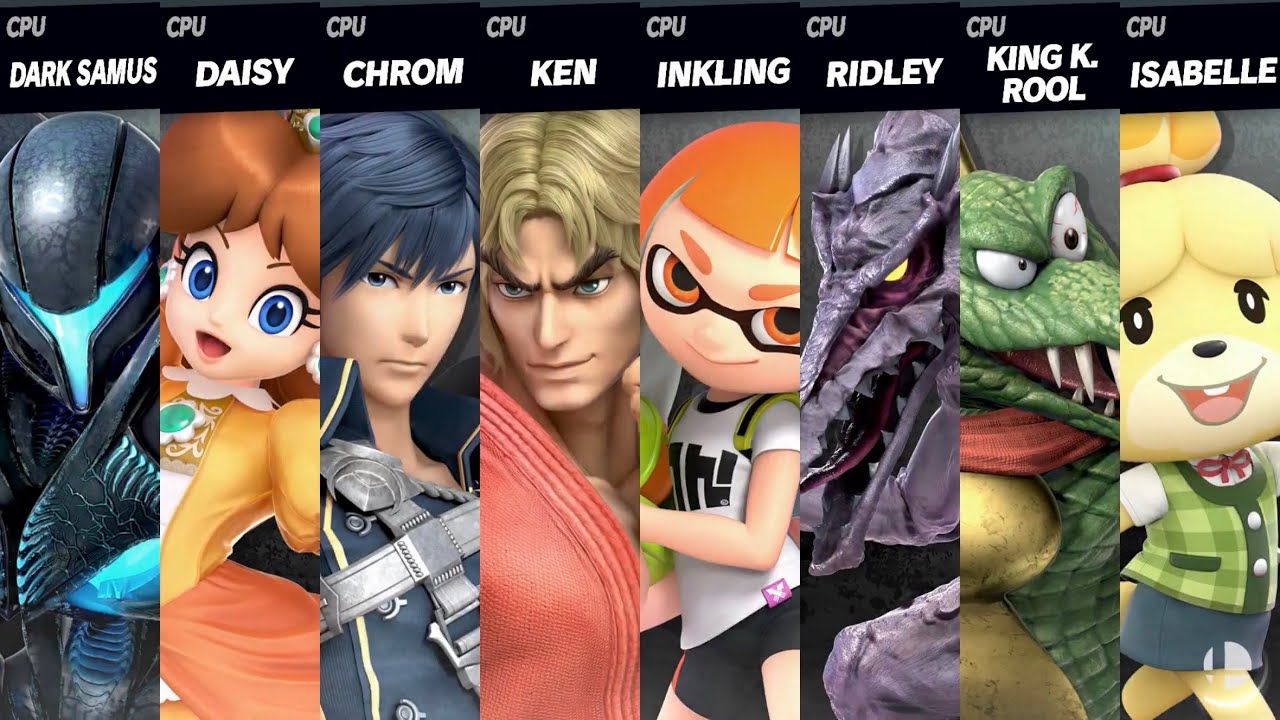 Super Smash Bros. Ultimate - Nintendo Only Ultimate Newcomers Part 1 ...