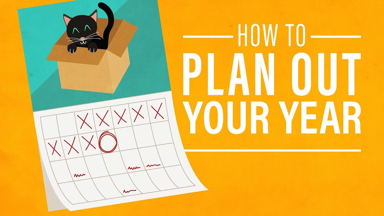 How to Plan Out Your Year - YouTube