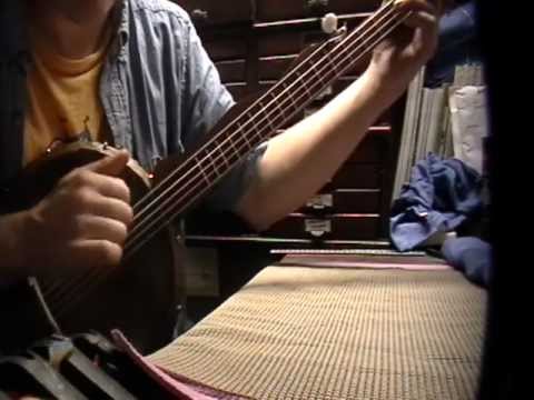 HOMEMADE BANJO COPPER RIM Minstrel strings - YouTube