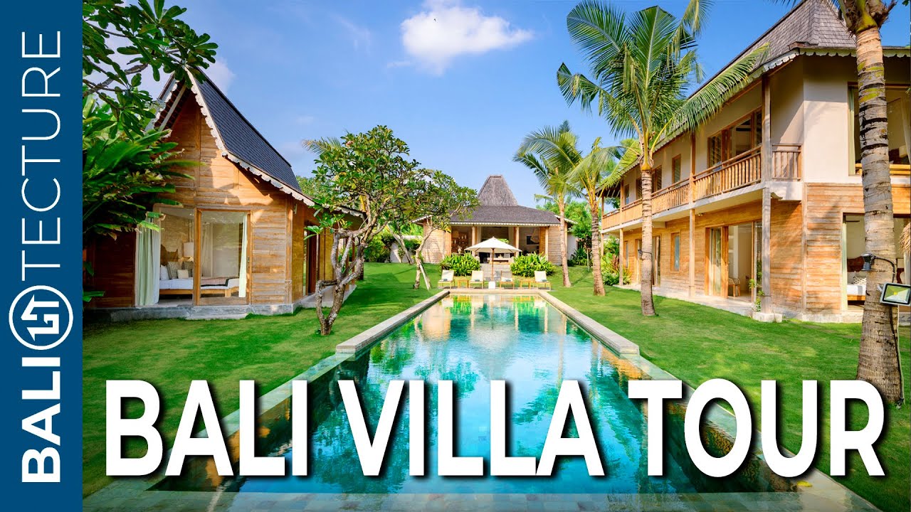 INSIDE a BALINESE VILLA with INSANE Rice Field Views - YouTube