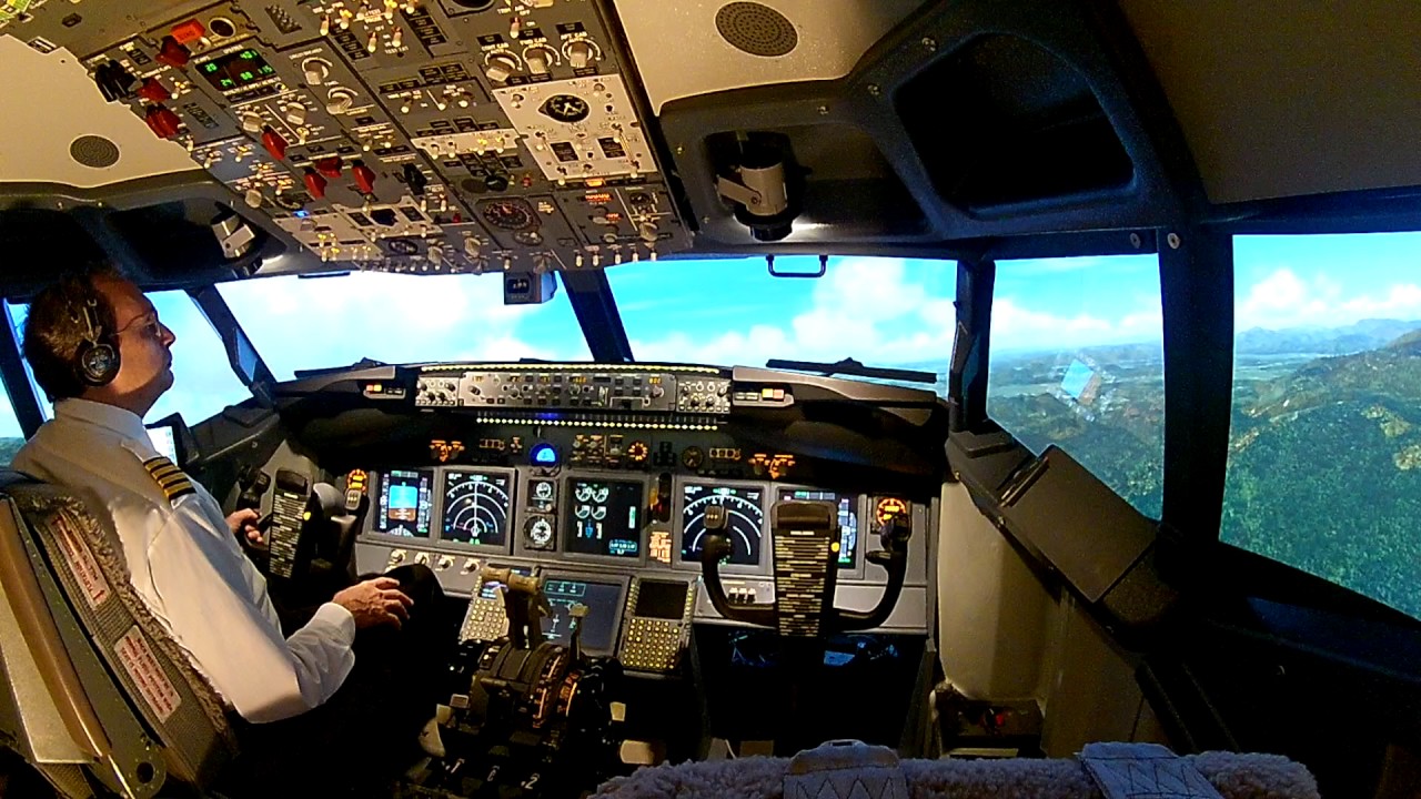 [P3D] Boeing 737 full cockpit simulator - Klagenfurt (LOWK), Austria ...