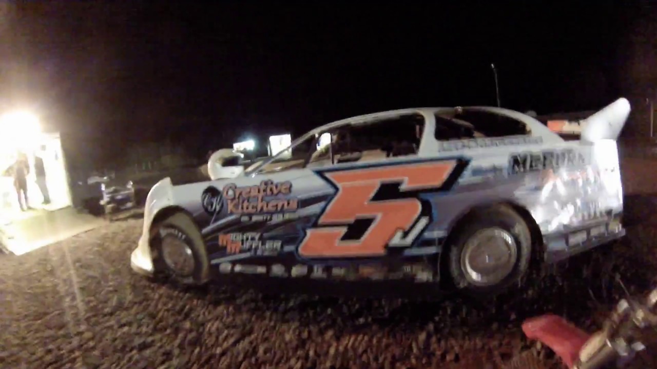 #5J Jesse Lowe - Crate Late Model - 3-25-17 I-75 Raceway - Dirt In-Car ...