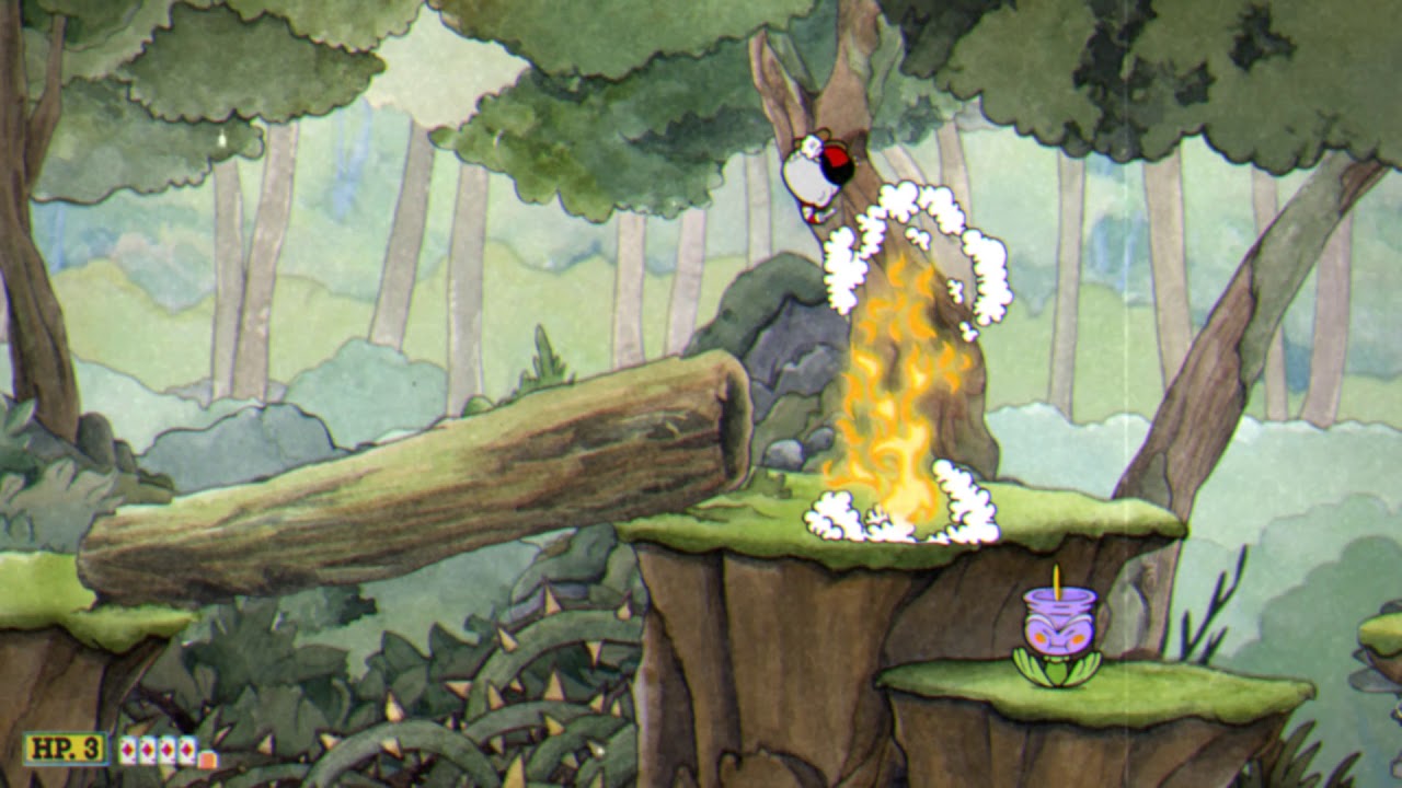 Cuphead Part 1 Root Pack Boss Mechanics And Stage 1 - YouTube