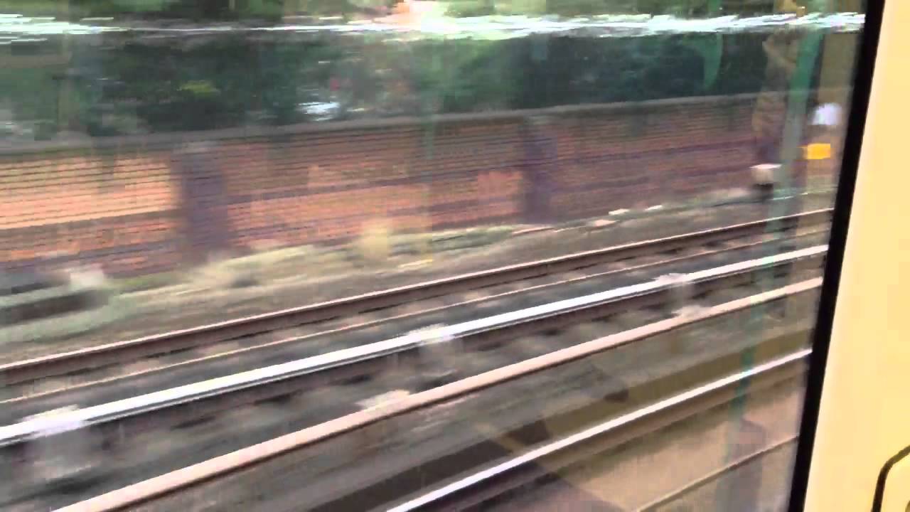 DLR train from Poplar to All Saints - YouTube