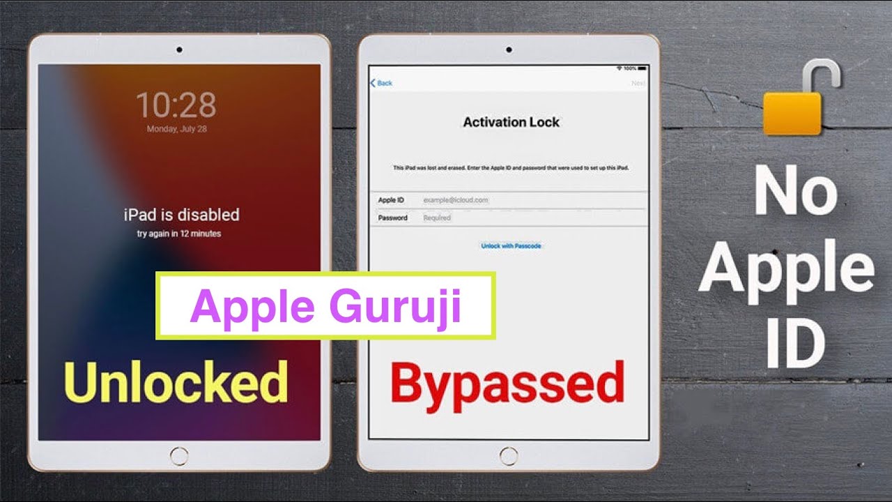 iOS 16.5 iCloud bypass on iPad | Activation lock bypass on Apple iPad ...