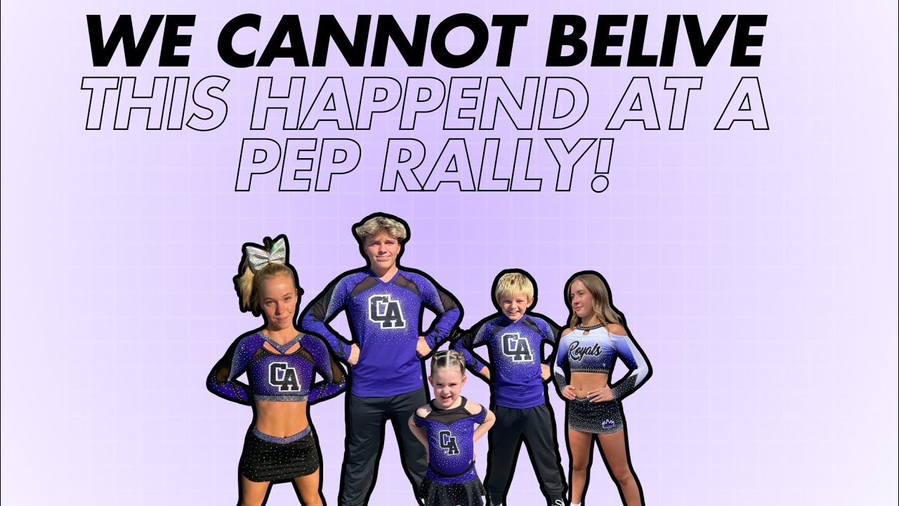 EPISODE 1: We cannot believe this happened at a Pep Rally! - YouTube
