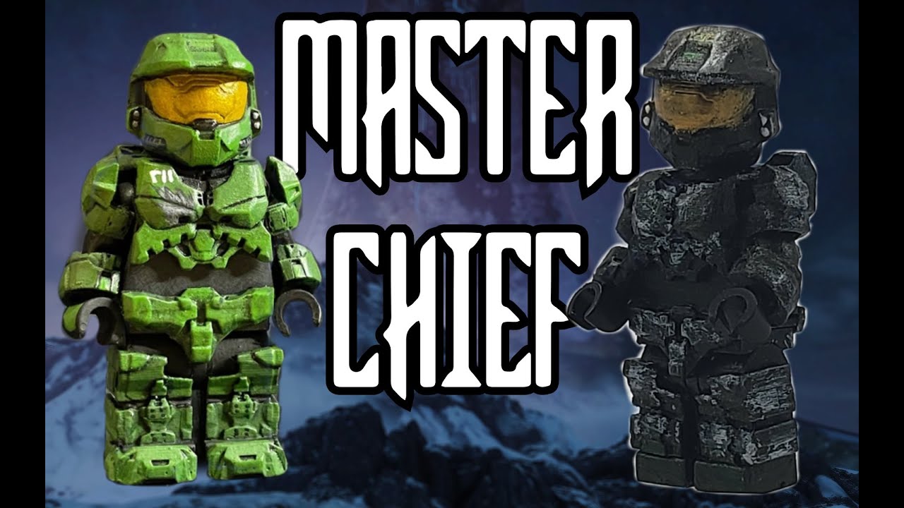 Custom MASTER CHIEF Lego Armor - YouTube