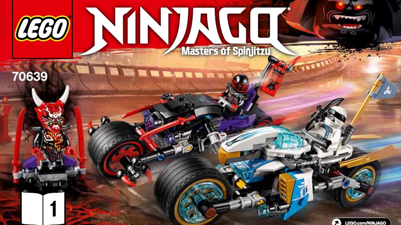 Lego Building Instructions 70639 Ninjago Street Race of Snake Jaguar 1 ...