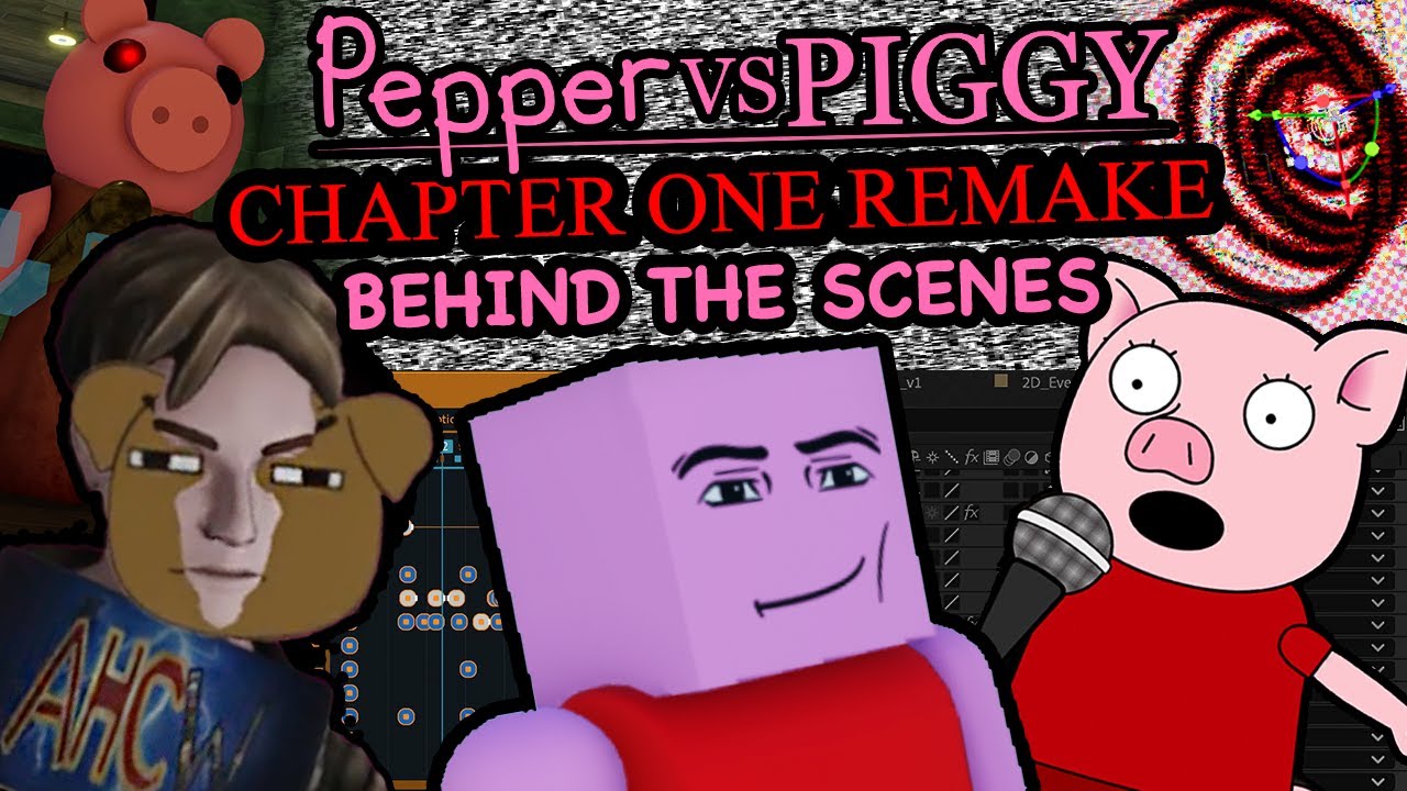 Pepper vs. Piggy BEHIND THE SCENES | Chapter One Remake - YouTube