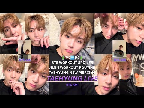 [SUB]BTS V WEVERSE LIVE|TAEHYUNG LIVE 07.08.2026💜🐻💜|BTS V LIVE|#bts #v #taehyunglive