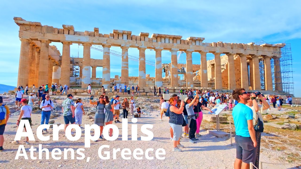Acropolis-Parthenon Walking Tour, Athens, Greece | 4K 60fps - YouTube