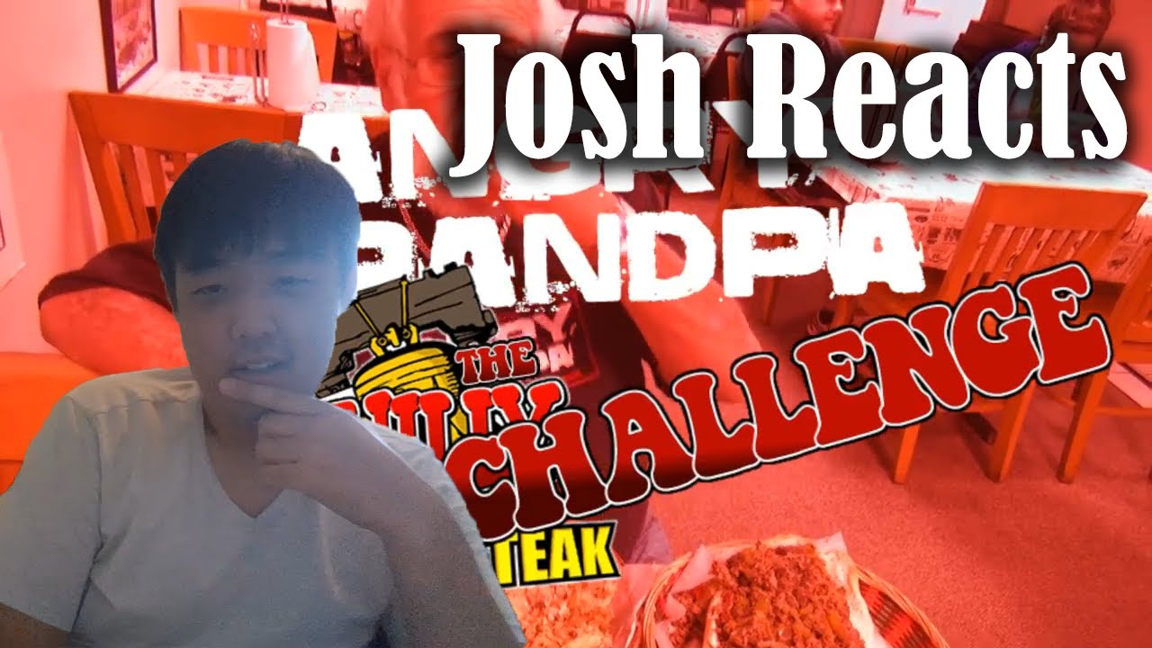 Josh React to THE PHILLY CHEESESTEAK CHALLENGE! - YouTube