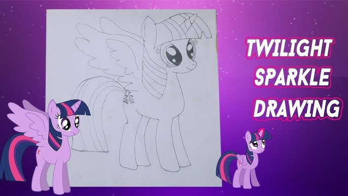 How To Draw Princess Twilight Sparkle