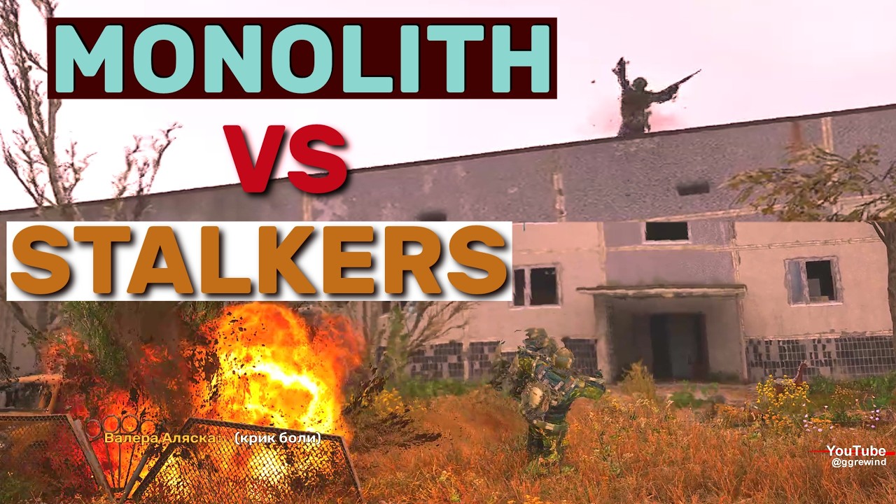 ☢️ STALKER 2 One Monolith Fanatic Killed Every Stalker 💥 - YouTube