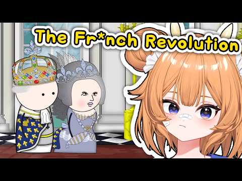German Vtuber reacts to Oversimplified - The French Revolution