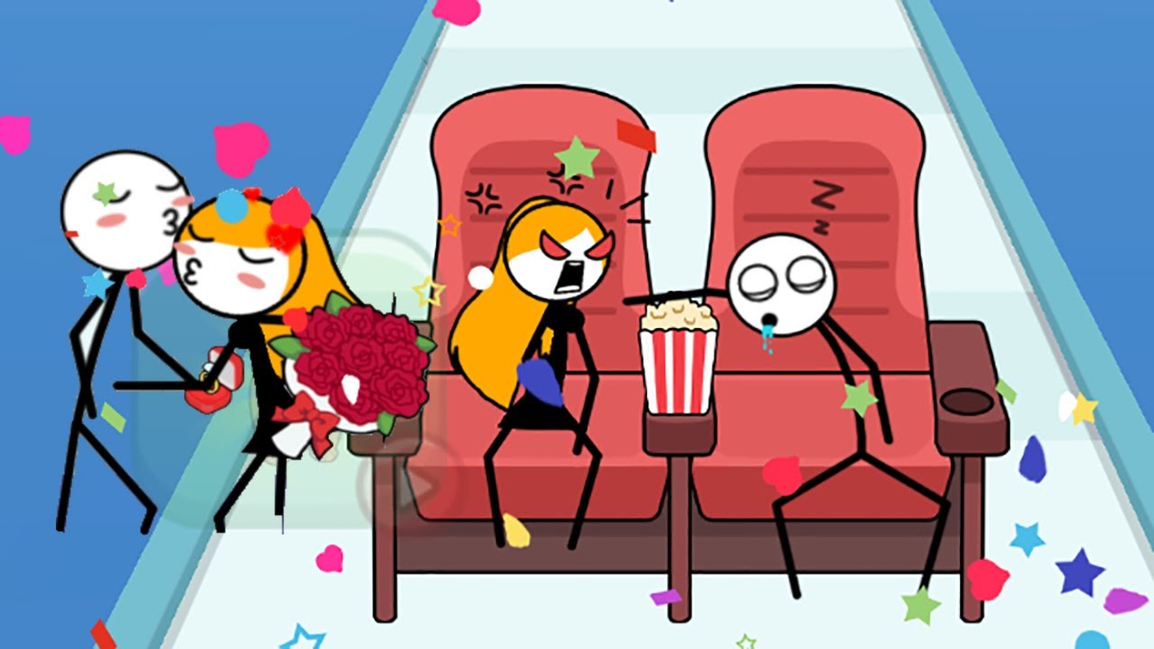 Stickman Roll(WEEGOON) - Funny Stickman - Part 4 All Levels 1-50 ...