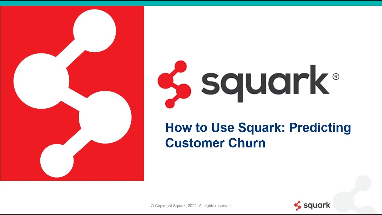 How to Use Squark for Predicting Customer Churn - YouTube