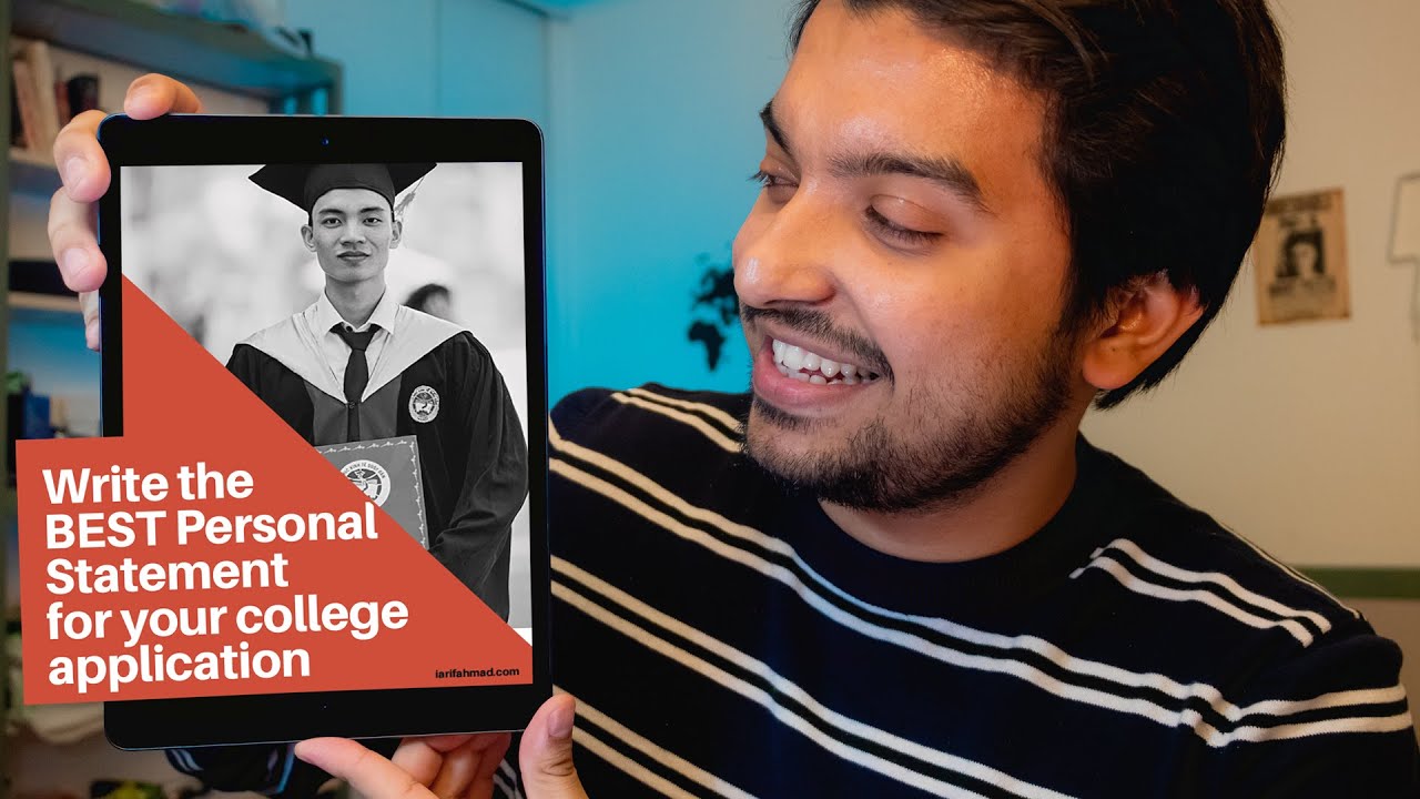Write the best personal statement for your college application - YouTube