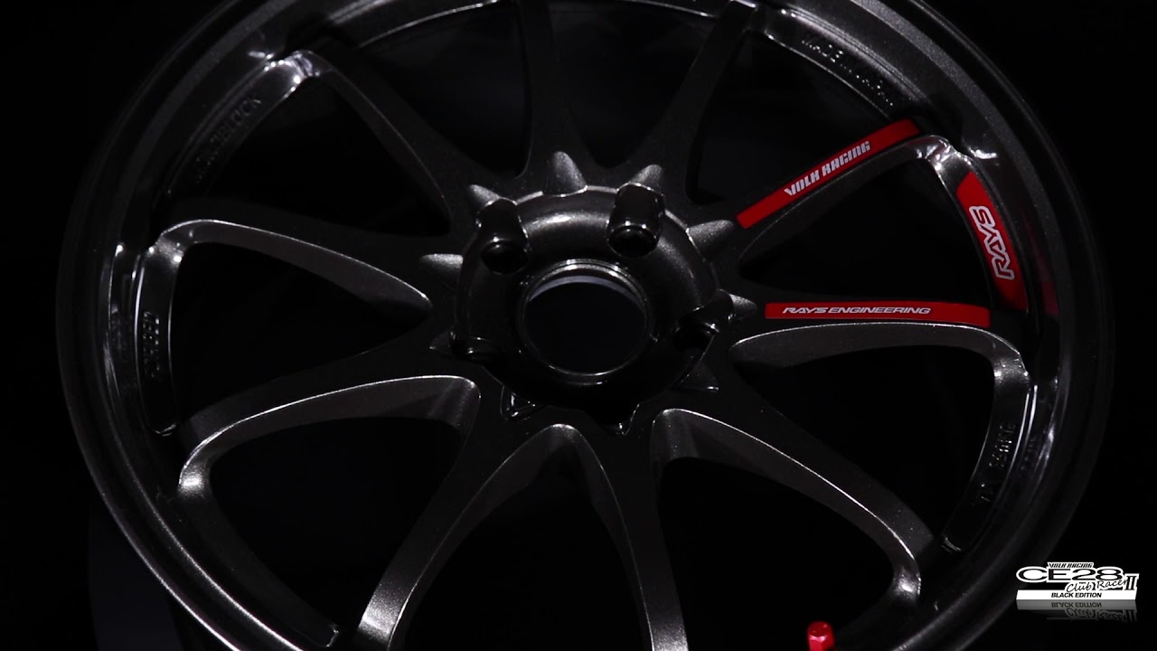 Volk Racing CE28CR II Black Video - YouTube