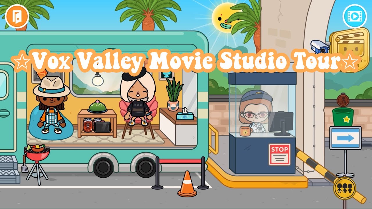 NEW VOX VALLEY STUDIO TOUR! Toca Boca world life! - YouTube