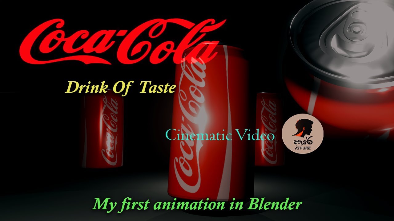 Coca-cola/Cinematic product video in Blender/Coke Cinematic/My first ...