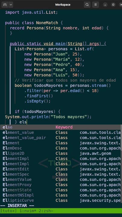 Ejemplo Java Stream Con Nonematch Jdk21 Shorts Youtube
