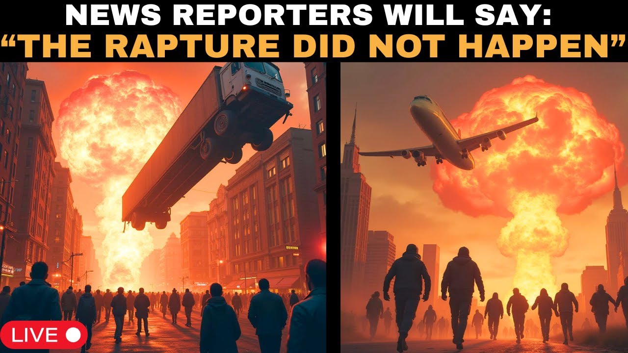 She saw reporter say "The rapture did not happen!" #endtimes #rapture # ...