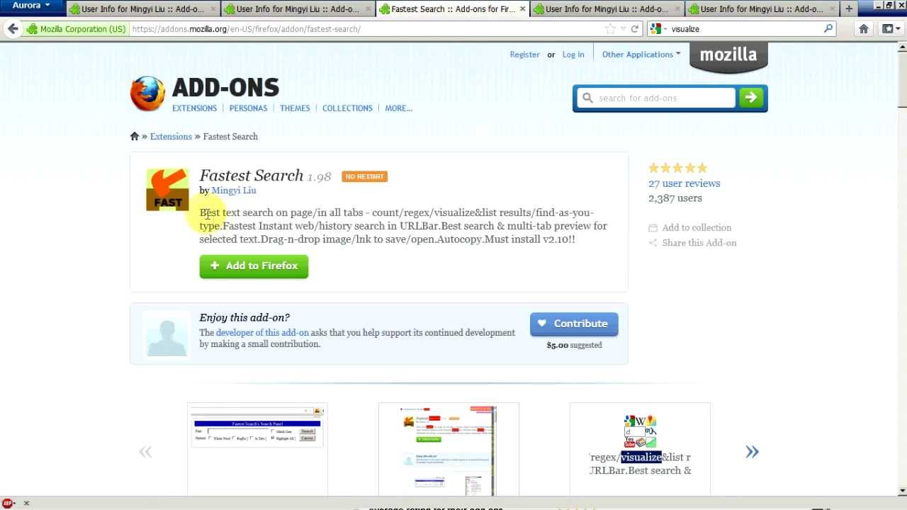 Browse & Search Faster than Everyone Else with the Fastest Search addon ...