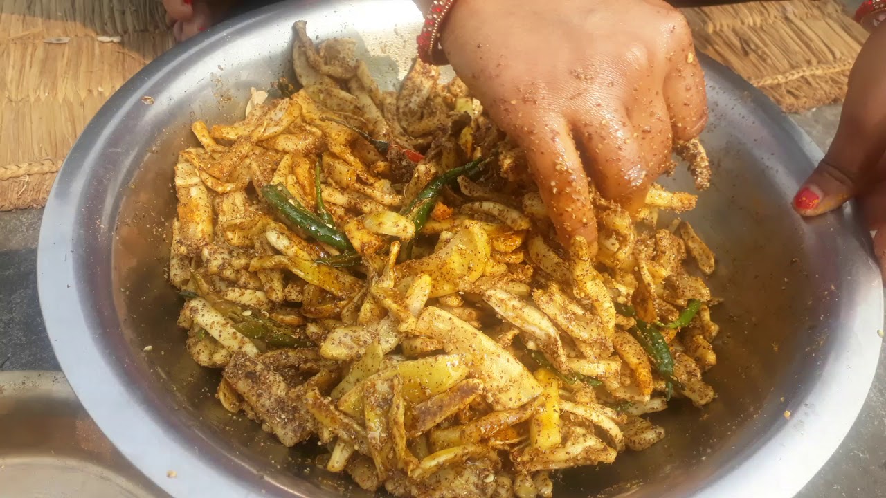 Part2 of making mula aachar - YouTube