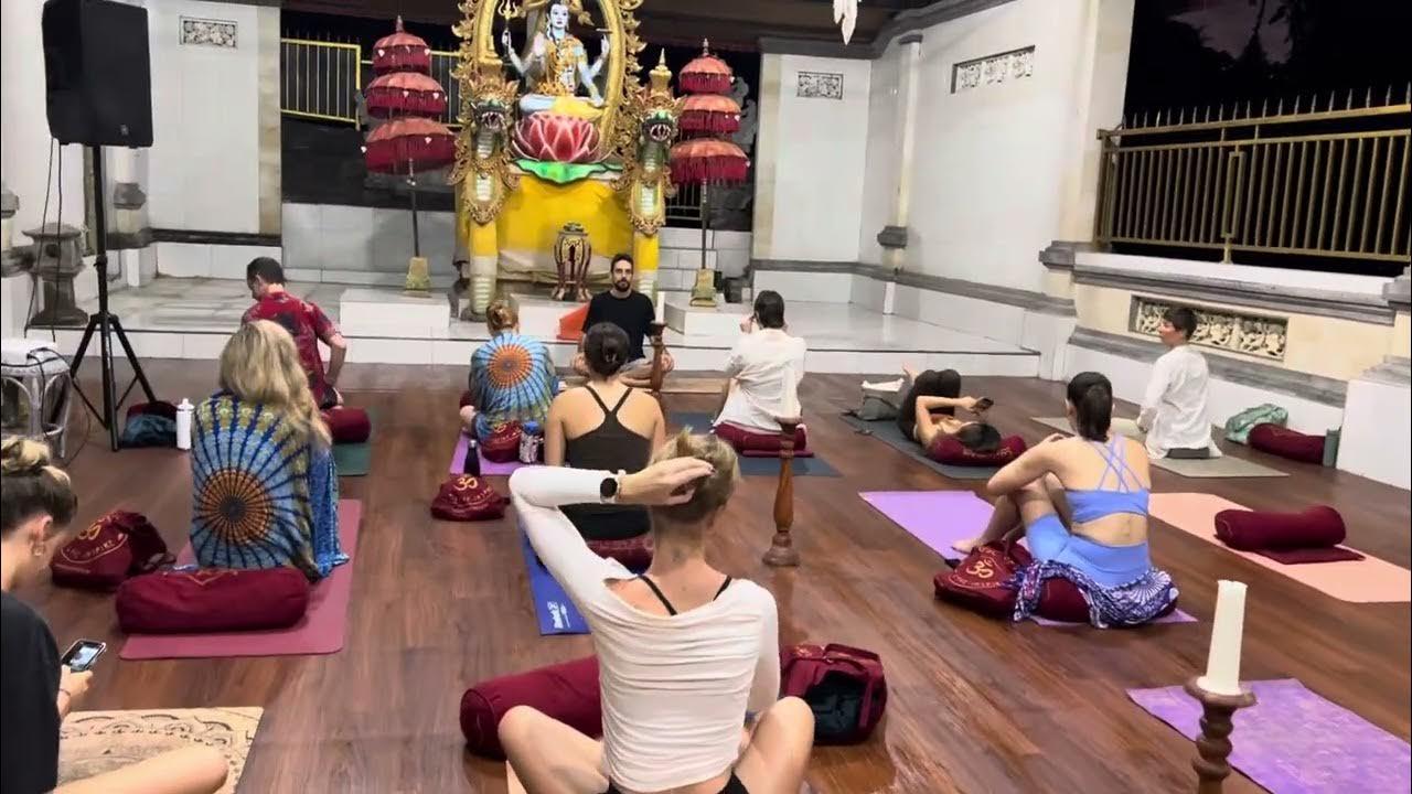 Our Vinyasa Morning Starts at House of Om, Bali, Yoga Teacher Training ...