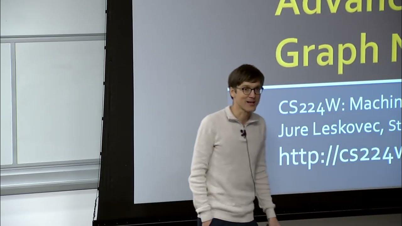 Stanford Cs224w Machine Learning W Graphs I 2023 I Advanced Topics In Gnns Youtube