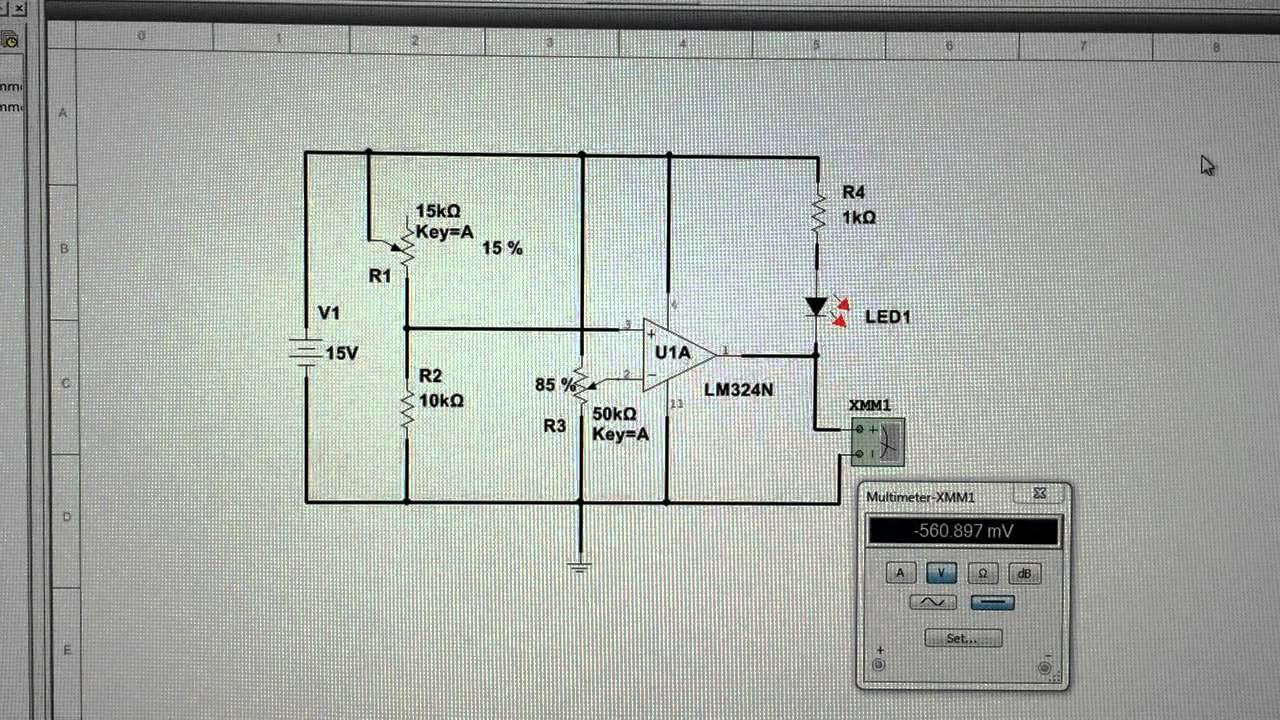 Photo Resistor LED Circuit - YouTube