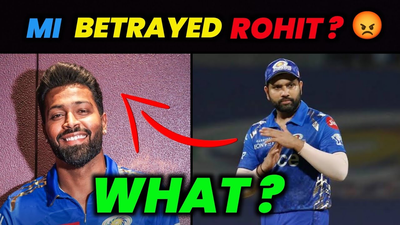 Hardik Pandya Replaces Rohit Sharma As Mumbai Indians CAPTAIN 😬 ft. IPL ...