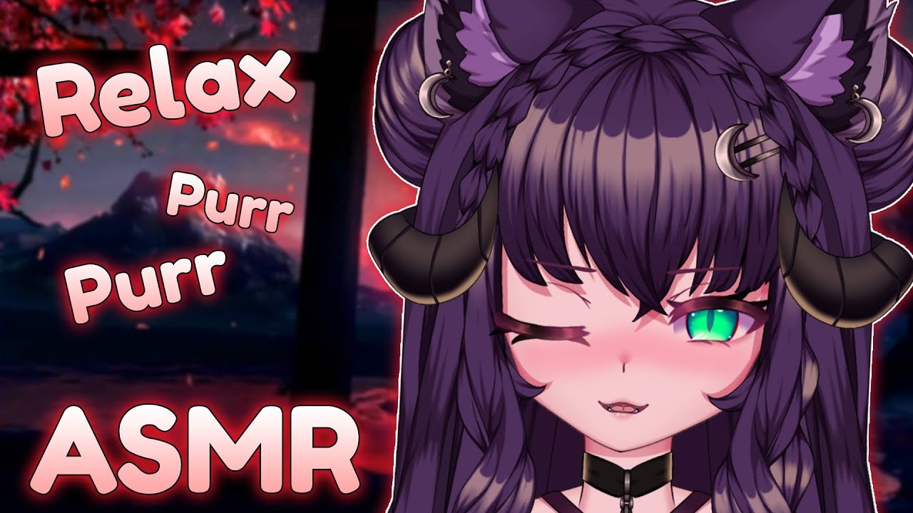 ASMR | 💜 Relaxing Purr-purr, Licks, Kisses, Meow and More!💜 (3Dio ...