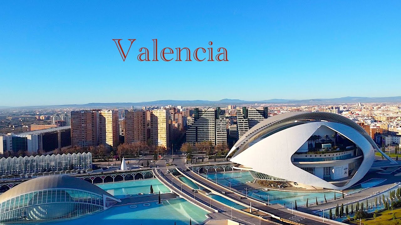 Valencia - Spain 🇪🇸 I 4k Drone ️ - YouTube