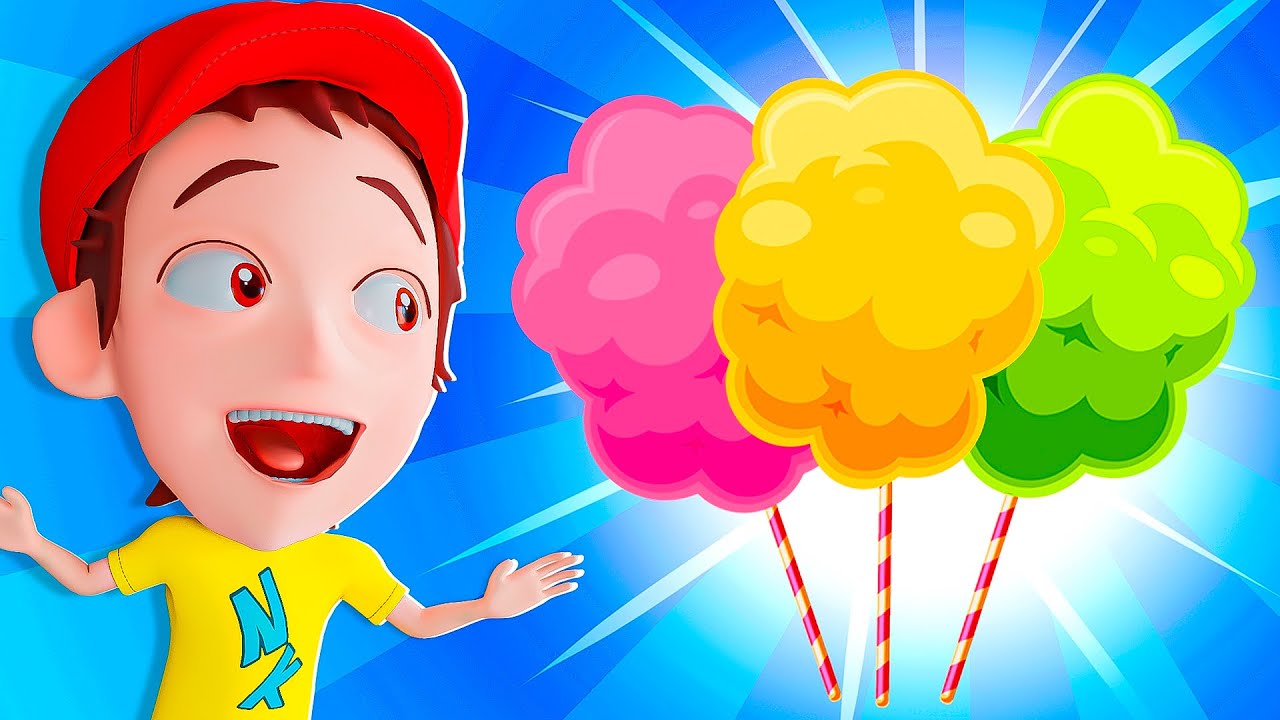 Cotton Candy Machine | Kids Songs and Nursery Rhymes #shorts - YouTube