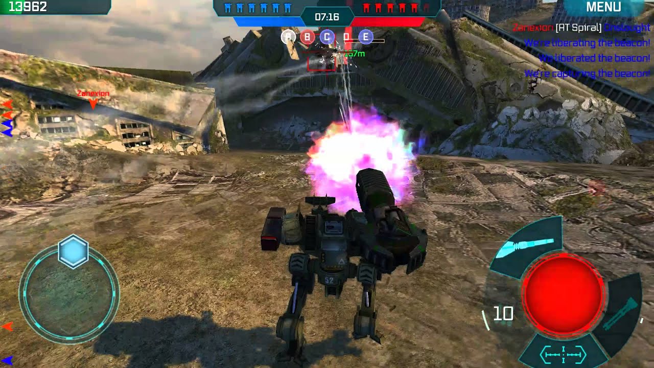 Walking War Robots Gameplay [WWR] - Battle With Vityaz & Boa [ANDROID ...