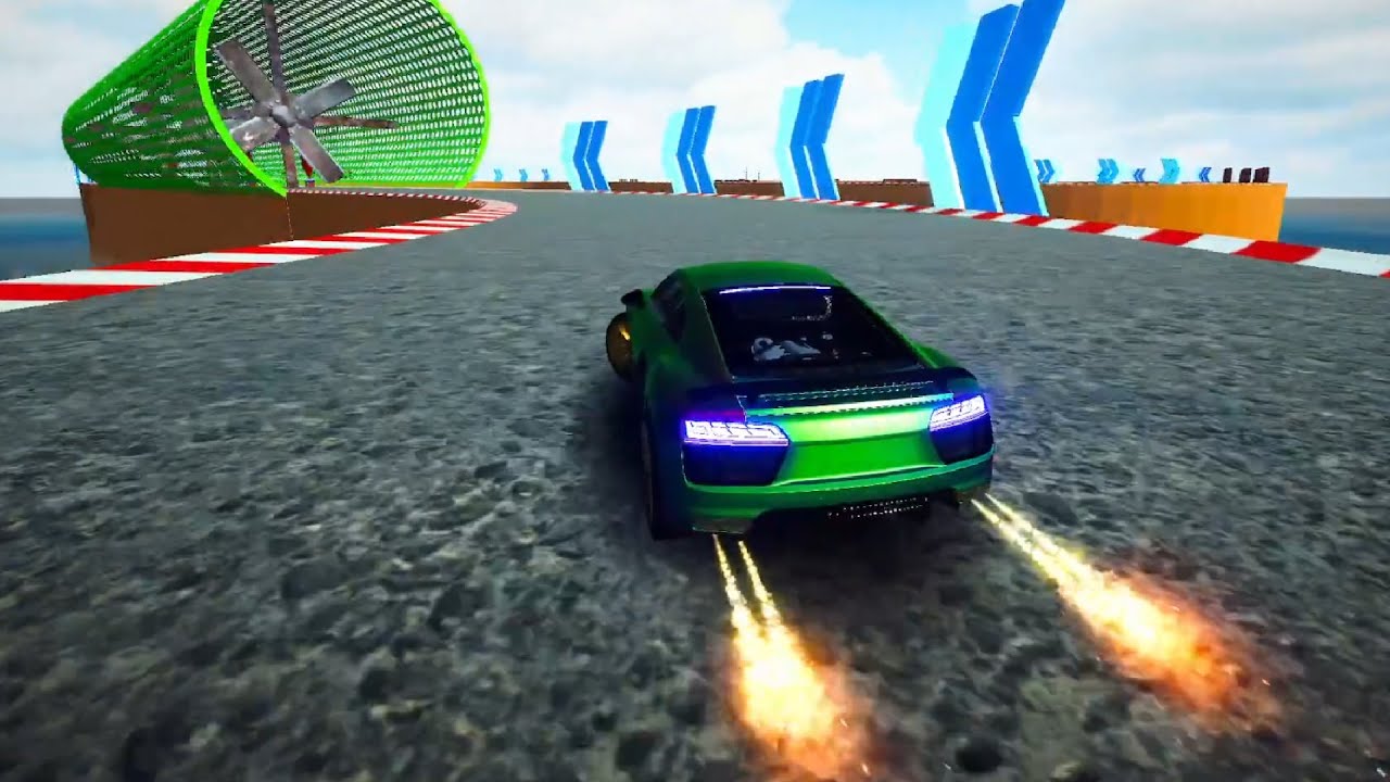 MAXIMUM NITRO POWER - Hyper Cars Ramp Crash (PC) Part 5 - YouTube