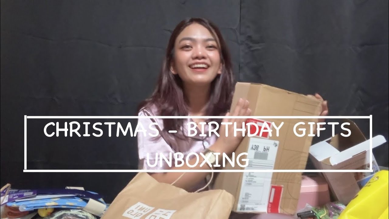 CHRISTMAS - BIRTHDAY GIFTS UNBOXING (‘24-‘25) - YouTube