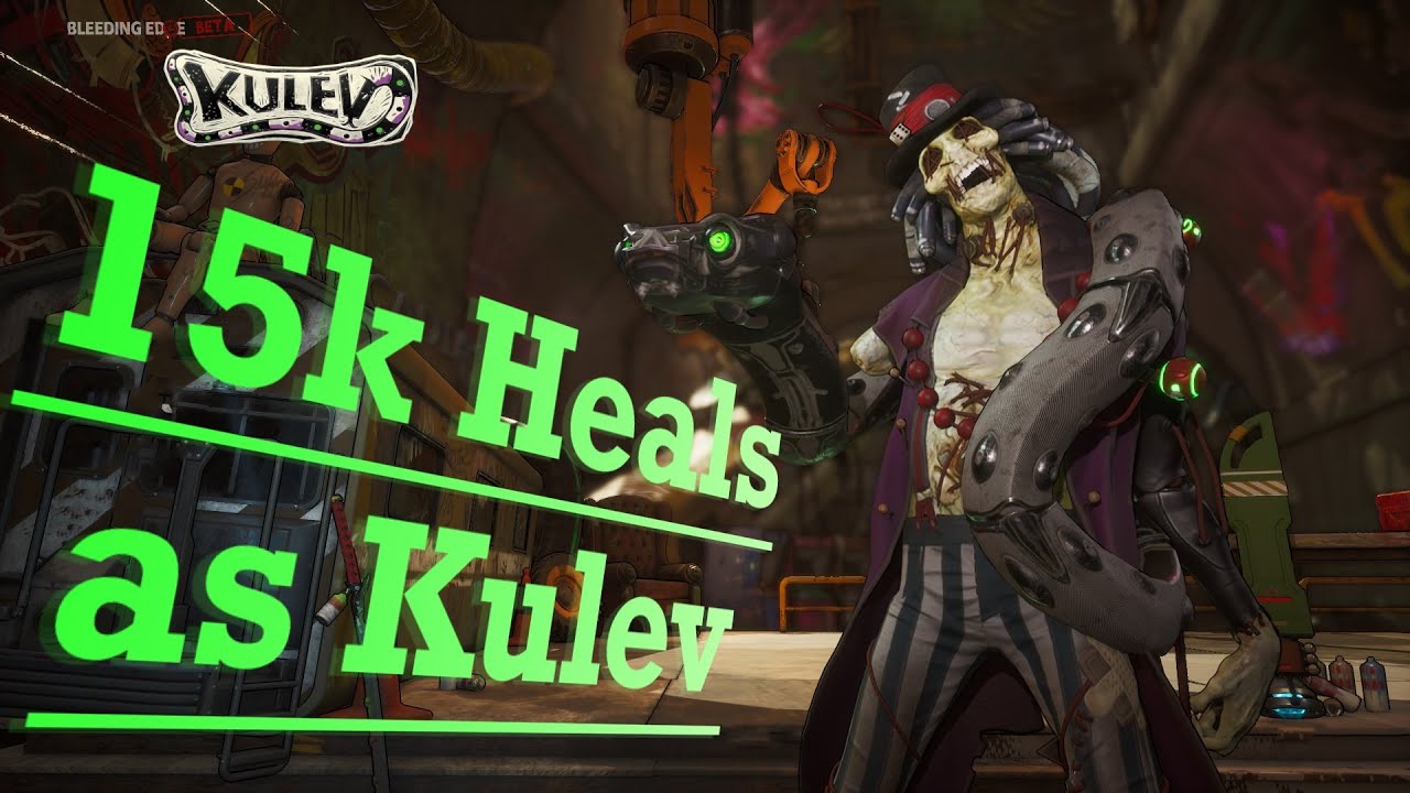 15k HEALS AS KULEV | Best Healer in Bleeding Edge | Bleeding Edge Live ...