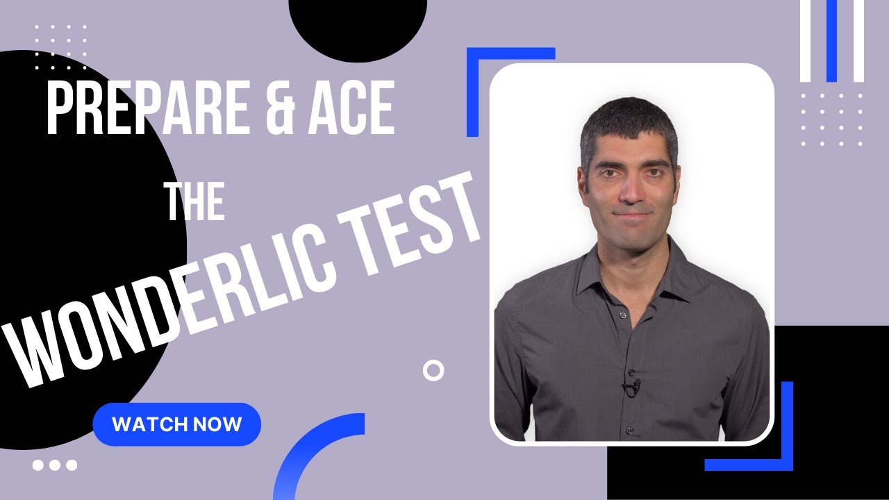Wonderlic Test Practice: A Guide for Perplexed Candidates - YouTube