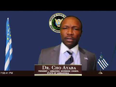 Dr AYABA CHO LUCAS: ADDRESS SOUTHERN CAMEROON AMBAZONIA PEOPLE. GREAT ...