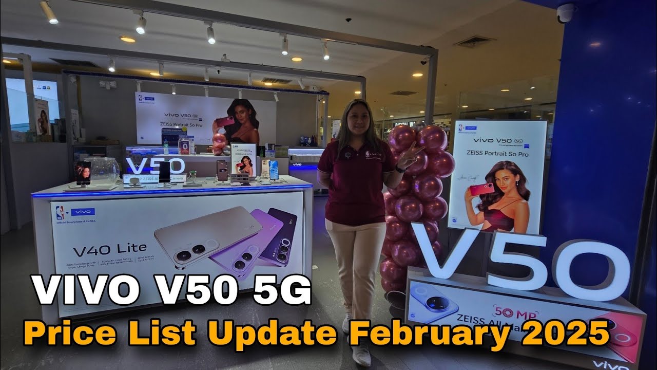 VIVO V50 5G Price List Update February 2025, Vivo V40 Series, Vivo Y19s ...